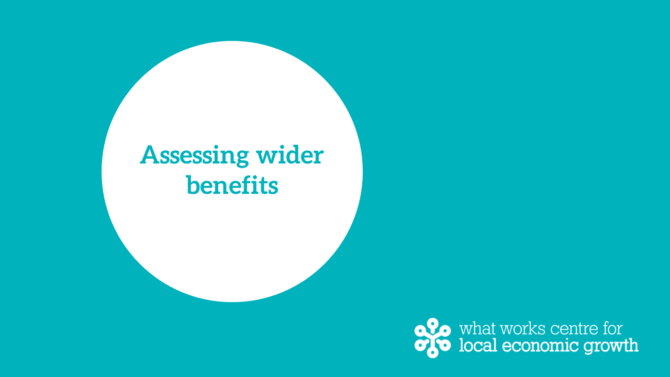 Thinking through public spaces wider outcomes - What Works Growth